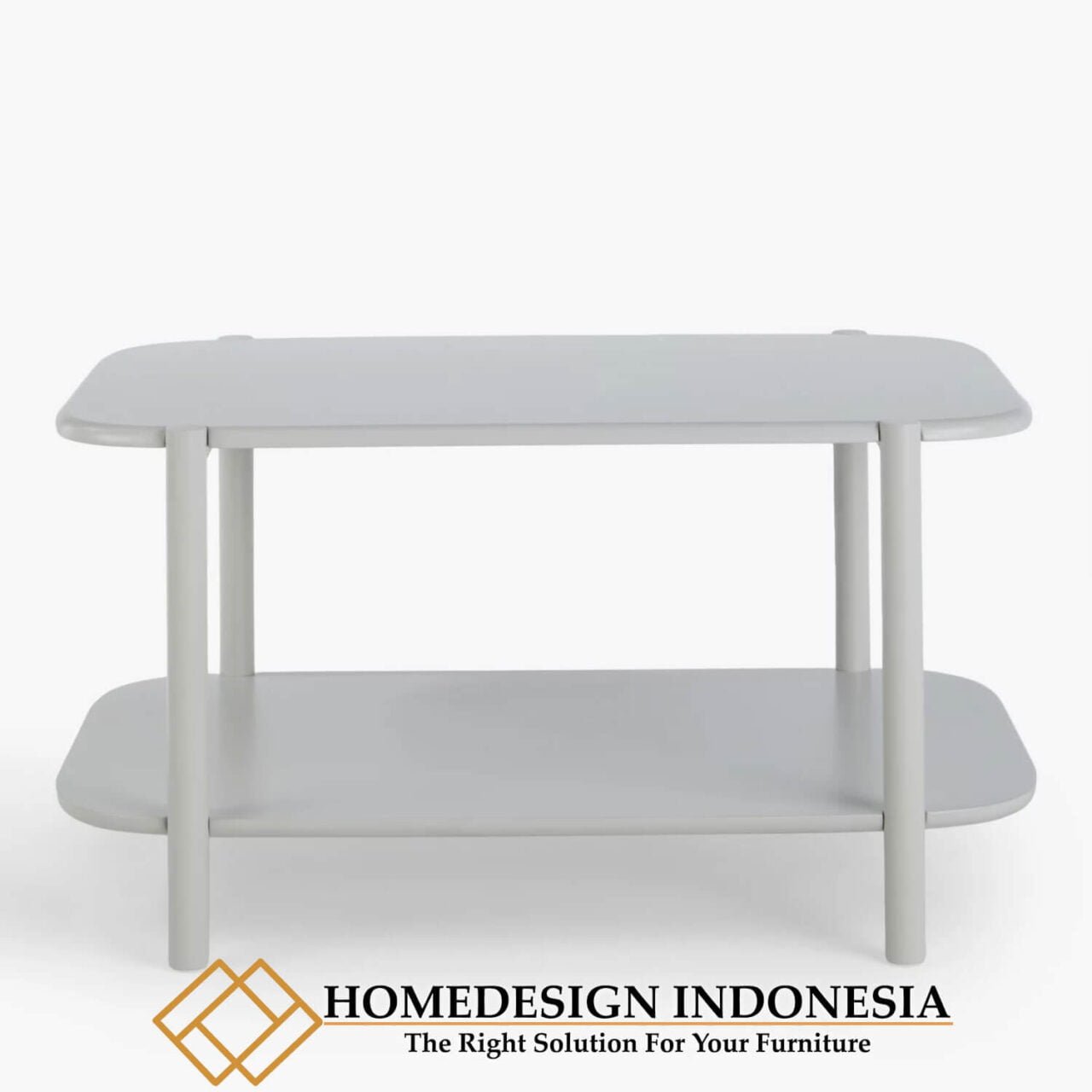 Meja Tamu Minimalis Putih Duco Simple Style HD-0199