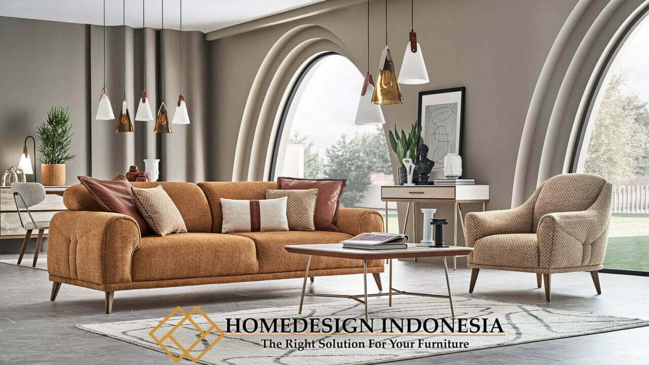 Desain Sofa Tamu Minimalis Jepara Kayu Jati HD-0340