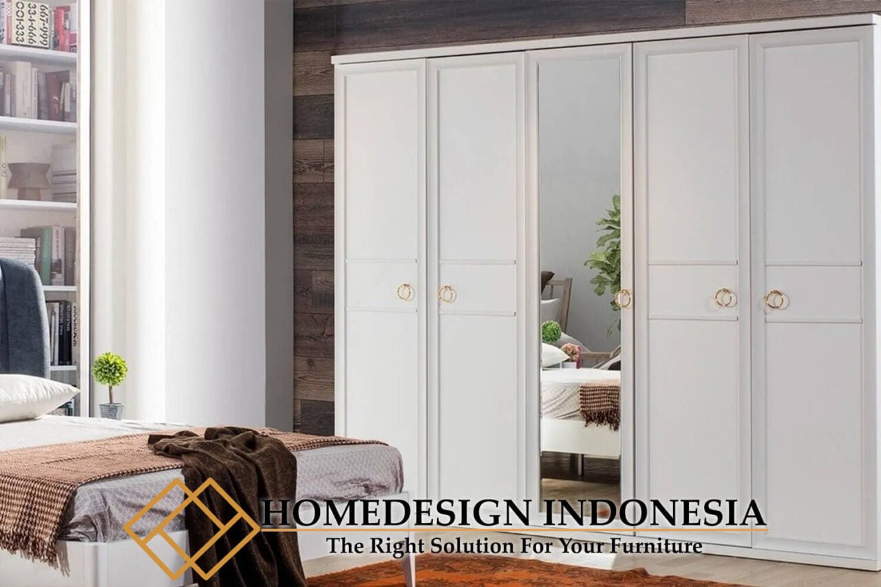 Kamar Set Minimalis Modern Putih Duco Luxury HD-0525