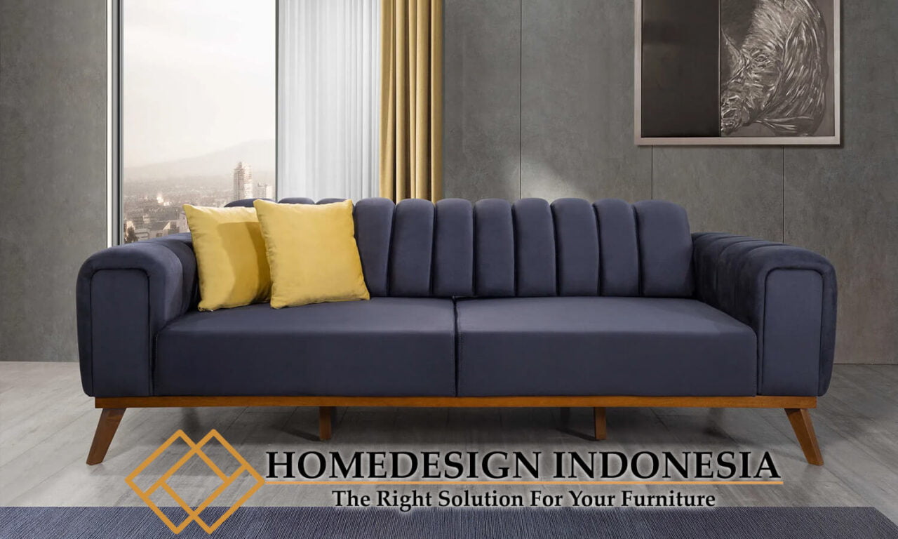 Sofa Tamu Minimalis Modern Elegant Desain Model Kerang 0483