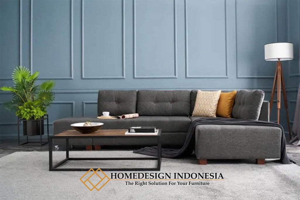 Sofa Sudut Minimalis Terbaru Design Beauty Sofa Bed HD-0895