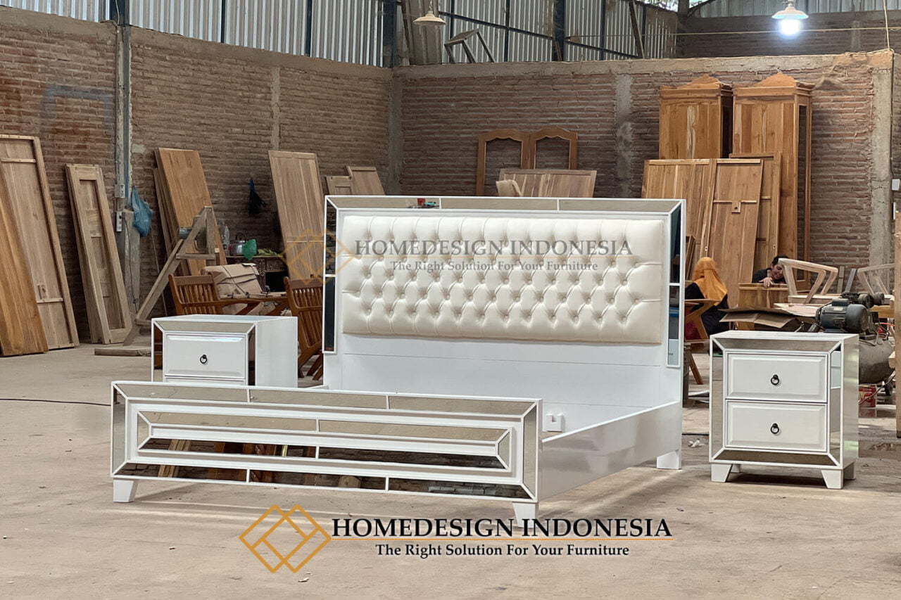 Tempat Tidur Mewah Minimalis Modern High Design Glory HD-50