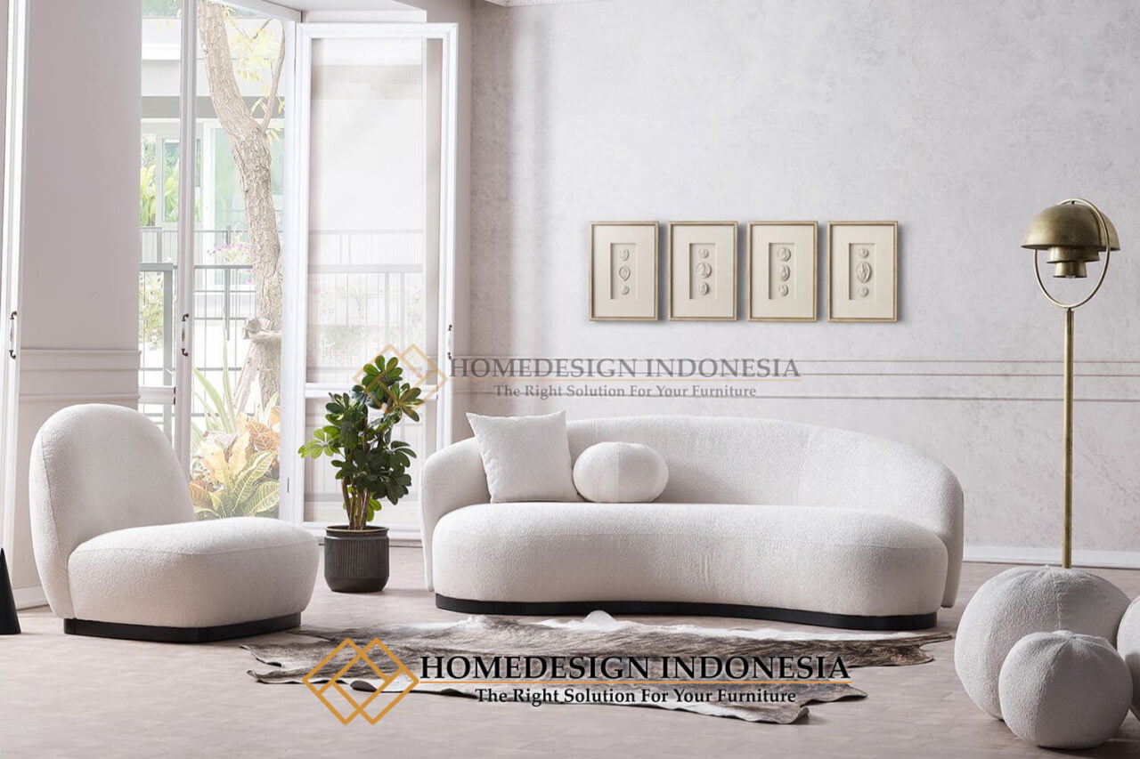 Set Sofa Tamu Minimalis Modern Jepara Softly Royal Foam 151