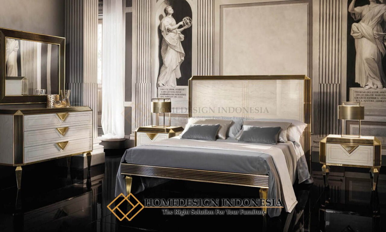 Kamar Set Minimalis Terbaru Elegant Stainless Steel HD-360