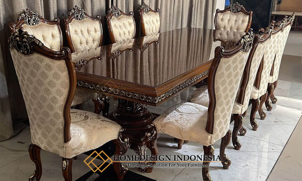 Desain Meja Makan Mewah Klasik Luxury Furniture Jakarta 848