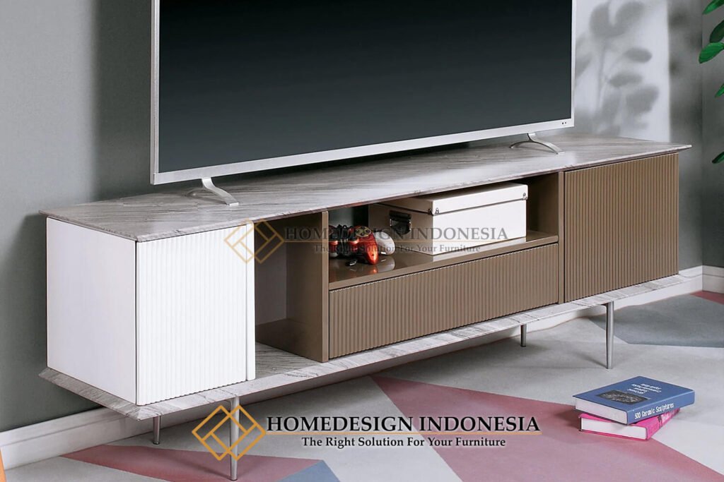 Meja TV Minimalis Modern Viona Luxury Classic Simple 1303